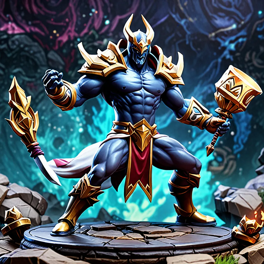 Unveiling the Fascinating World of League of Legends Collectible Figures