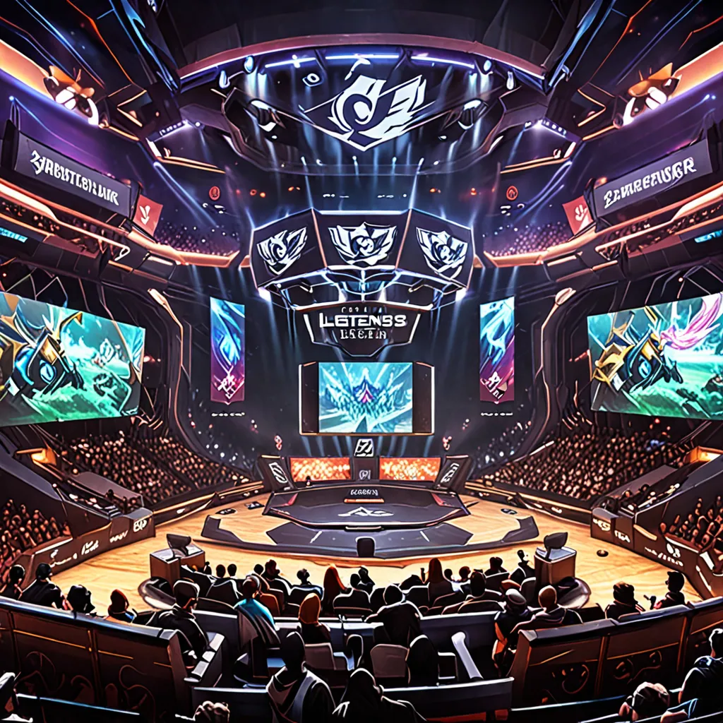 Exploring the Structure and Dynamics of League of Legends Esports